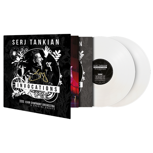 Invocations - White Vinyl - Autographed Limited Edition - Serj Tankian